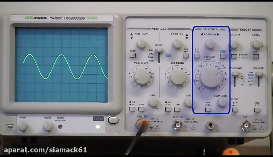 آشنایی با اسیلوسکوپ - حسن قلی پور