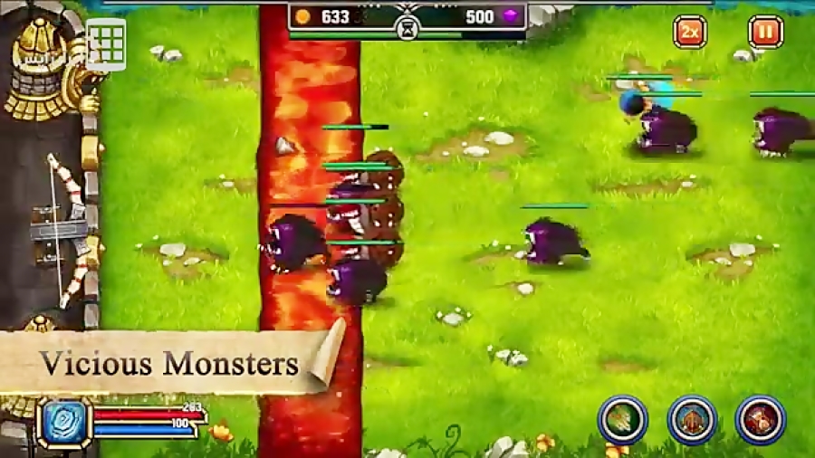 دفاع در برابر هیولاها - Monster Defender