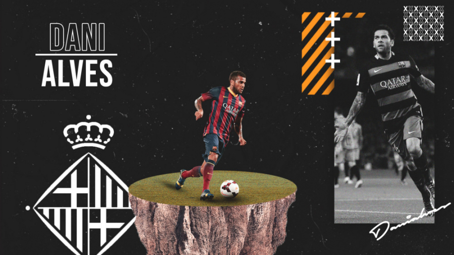 Dani alves in barcelona shirt