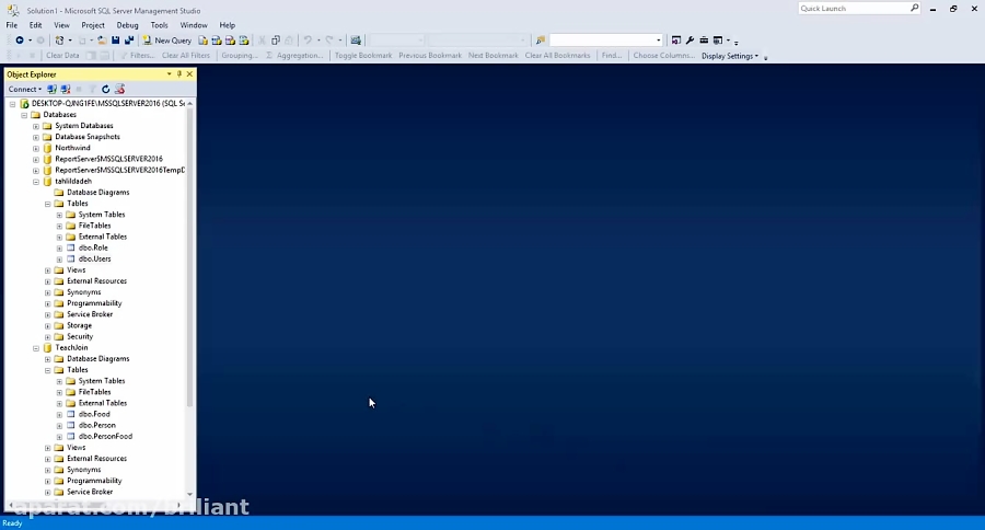 آموزش Select Into در SQL Server