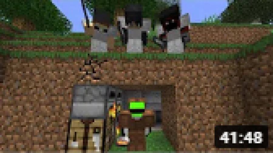 Minecraft Speedrunner VS 4 Hunters FINALE|ماینکرافت اسپیدران|Dream