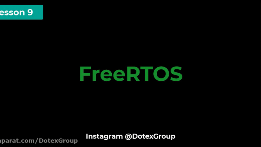 آموزش FreeRTOS - جلسه نهم - تسک نوتیفیکیشن Task Notifications