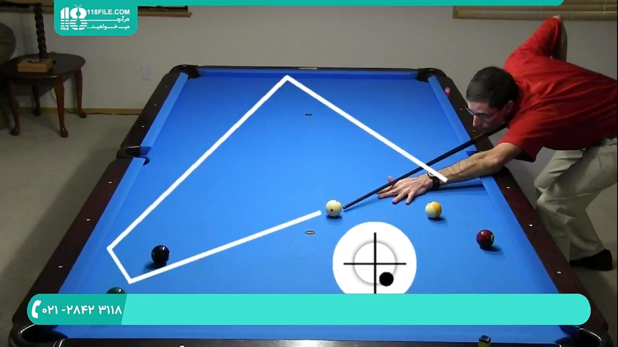 آموزش اسنوکر| آموزش بیلیارد| آموزش ایت بال| آموزش ناین بال(ضربه های ریلی)