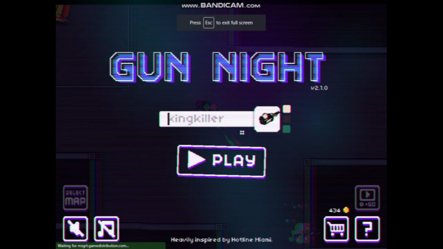 بازی بسیار جالب تفنگ شب gun night