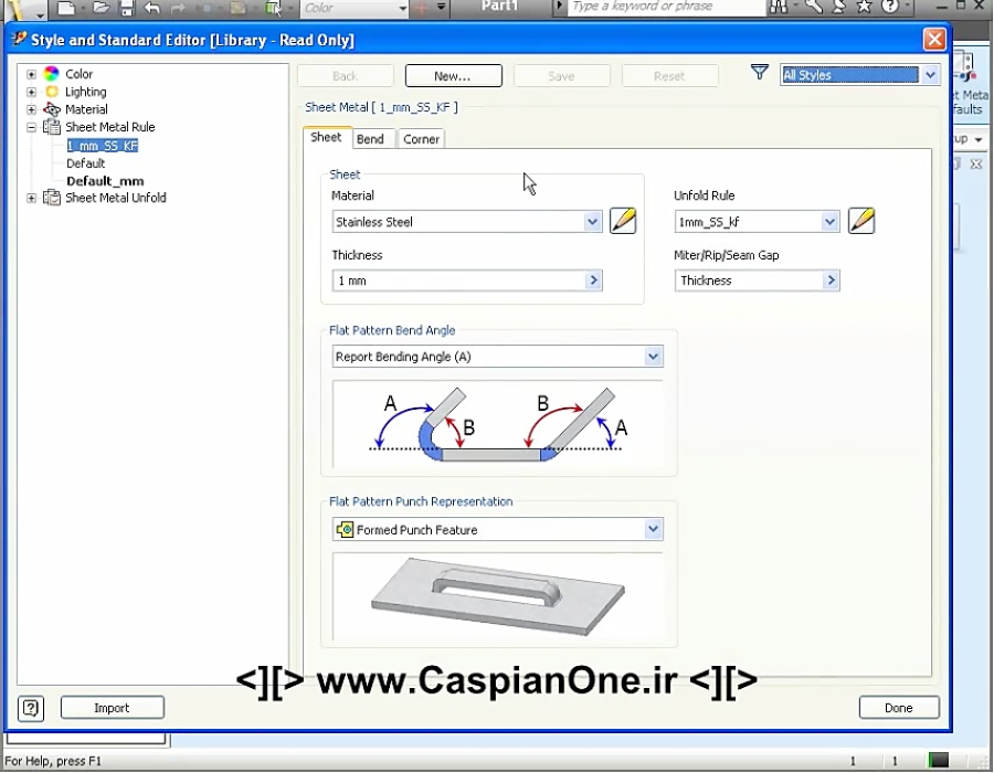 Autodesk Inventor Training 2011 - 403 Style Library