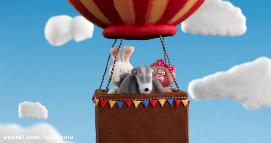 انیمیشن استاپ موشن کودکانه The Happy Song Imogen Heap اثر Trevor Hardy