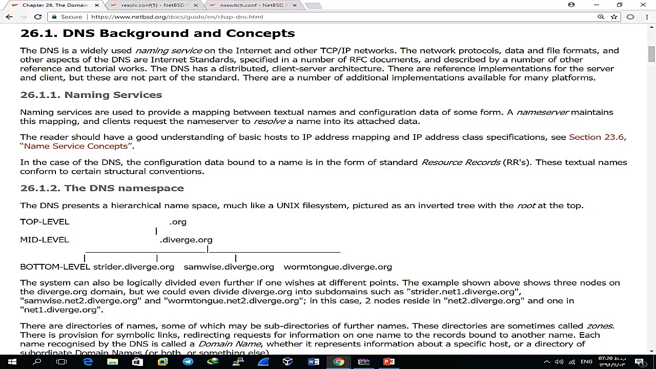 آموزش NetBSD قسمت 16 : تنظیمات DNS در بخش کلاینت