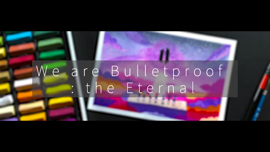 نقاشی از we are bulletproof " bts