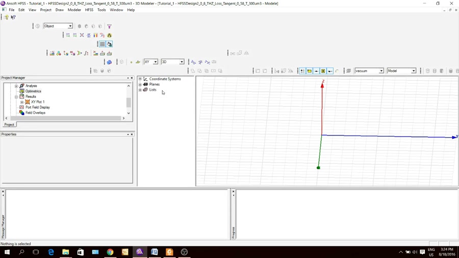 Unit cell simulation using Master and Slave boundary conditions of HFSS