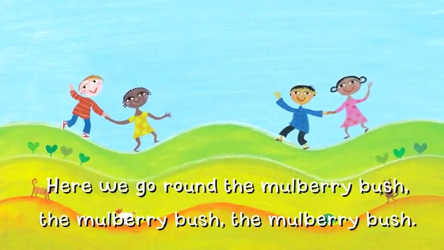 Here We Go Round the Mulberry Bush Barefoot Books Singalong