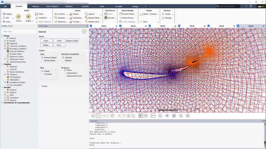 ANSYS Fluent - Introduction to Overset Meshing
