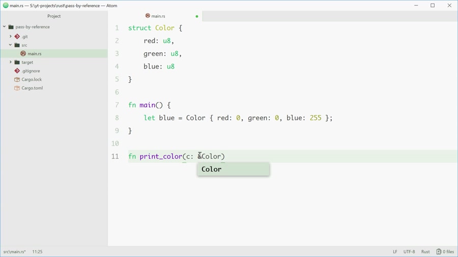 Rust Programming Tutorial #19 - Pass by Reference
