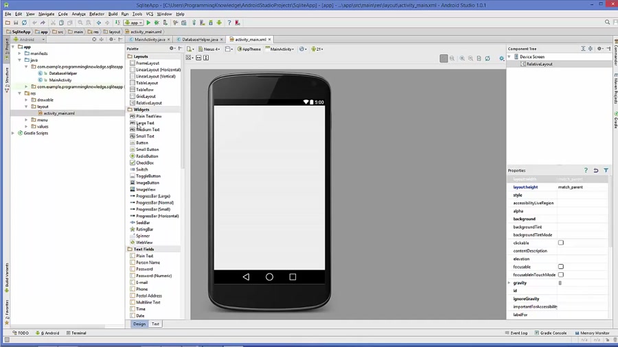Android SQLite Database Tutorial 3