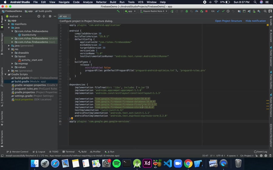 Firebase Android Tutorial 10 - Instagram Like App using Firebase (Part 2)