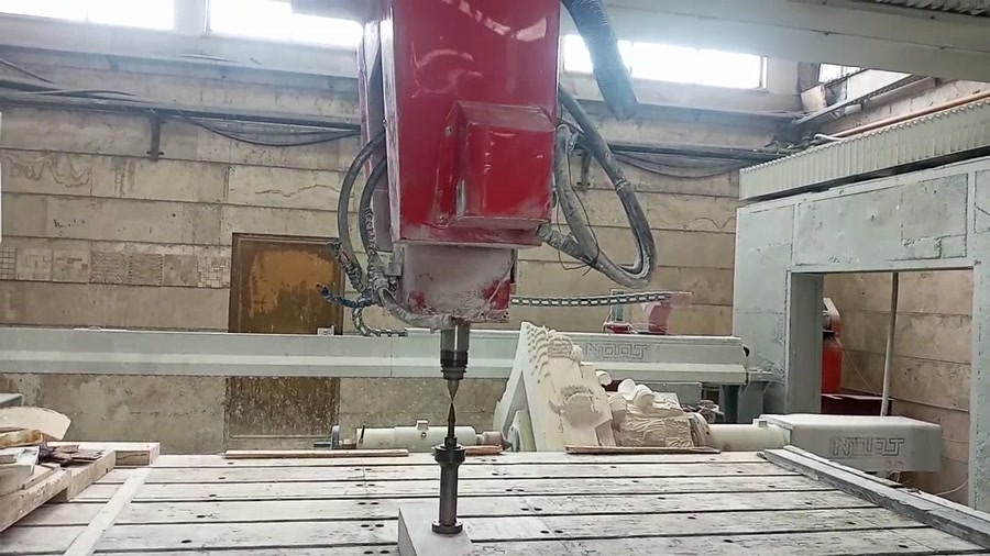 نمونه پست دستگاه cnc سنگ 6 محور ایتالیایی - مهندس رنجبر