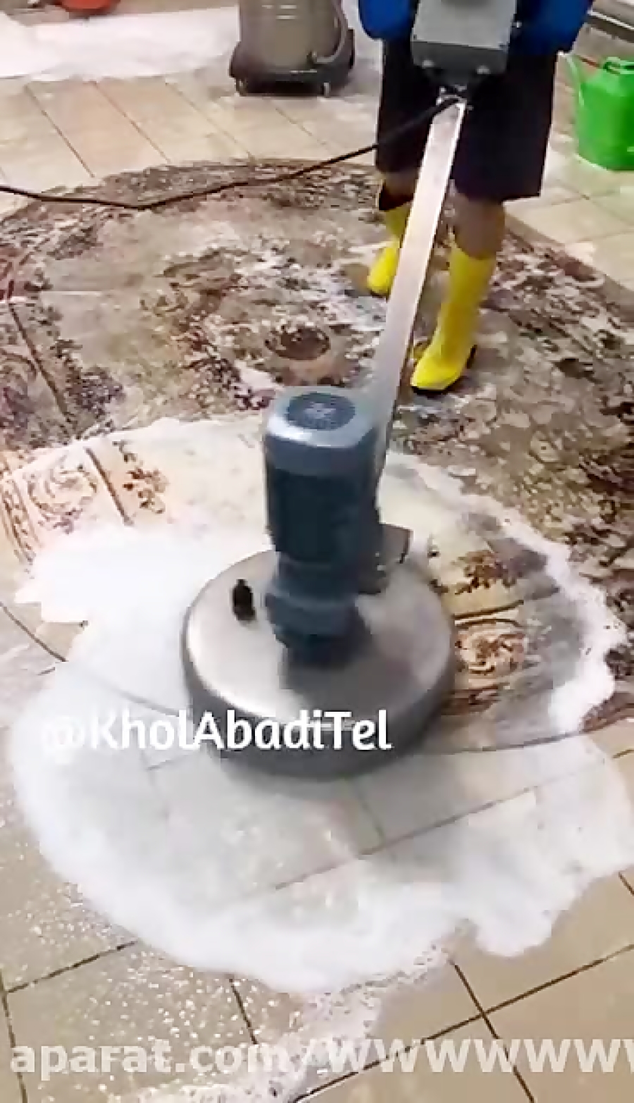 کلیپ طنز / فرش شور خارجی و فرش شور وطنی