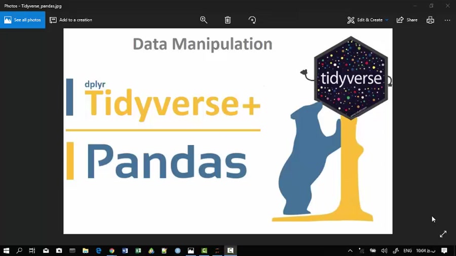 آموزش کتابخانه پانداس Pandas و Tidyverse در آر و پایتون - Data Manipulation