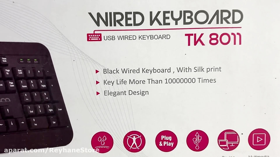 صفحه کلید تسکو TK 8011