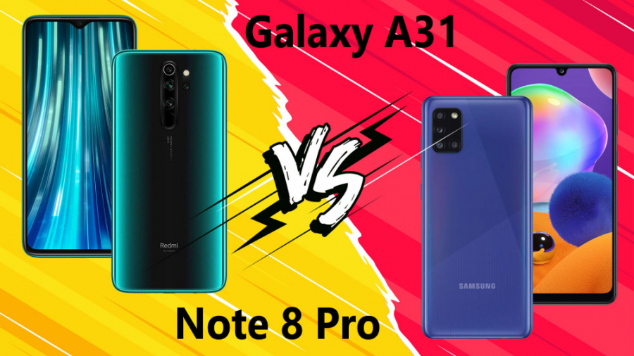 مقایسه Xiaomi Redmi Note 8 Pro با Samsung Galaxy A31