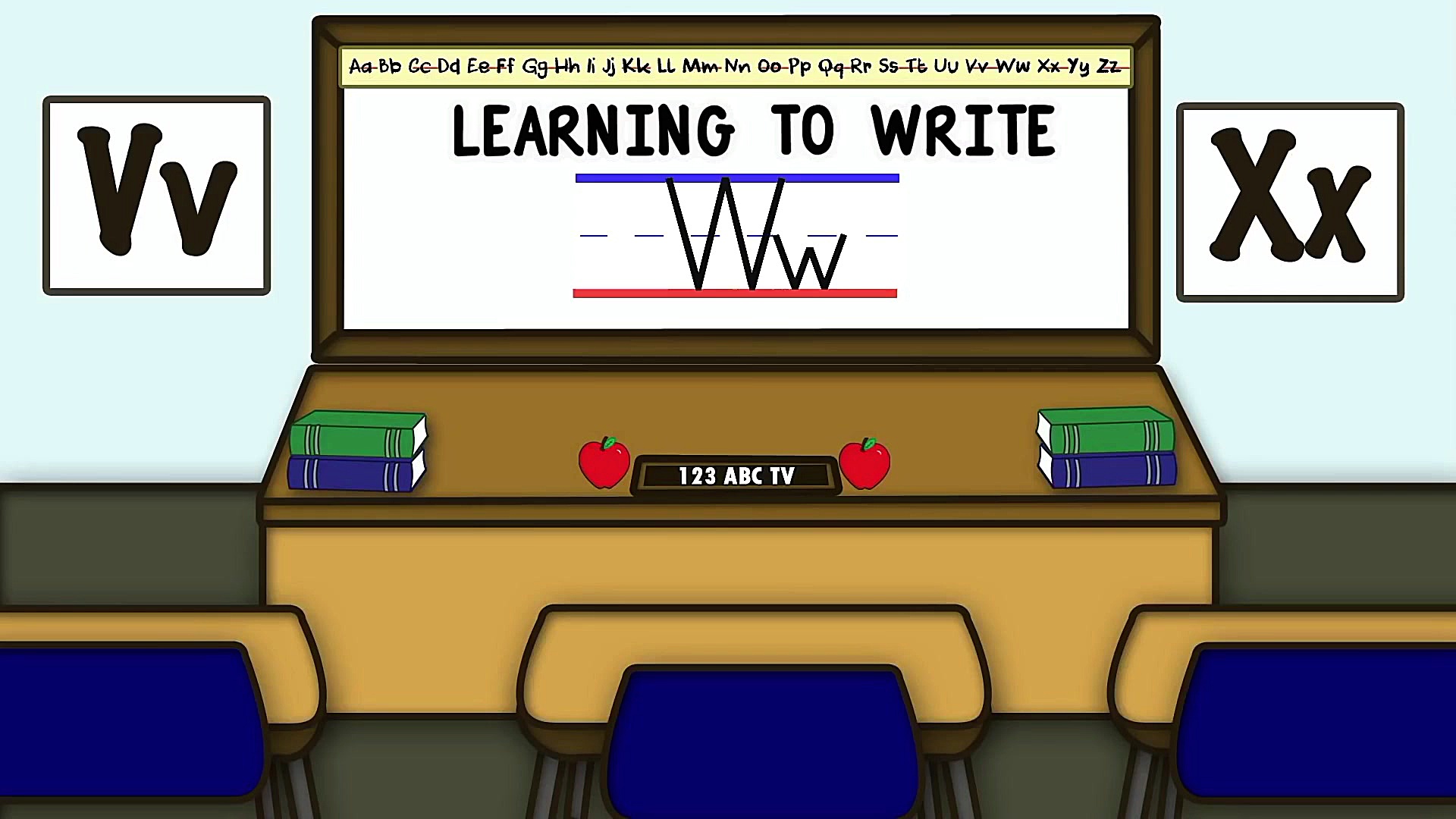 How to Write Letters VWX