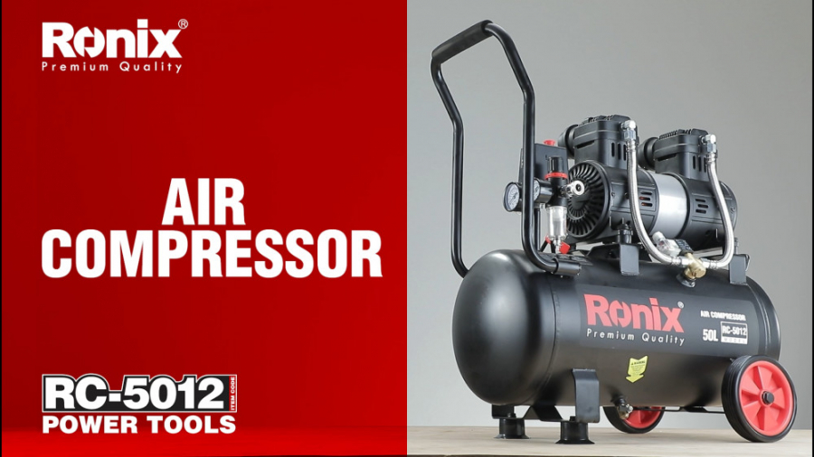 آنباکسینگ کمپرسور سایلنت 50 لیتری رونیکس مدل RC-5012