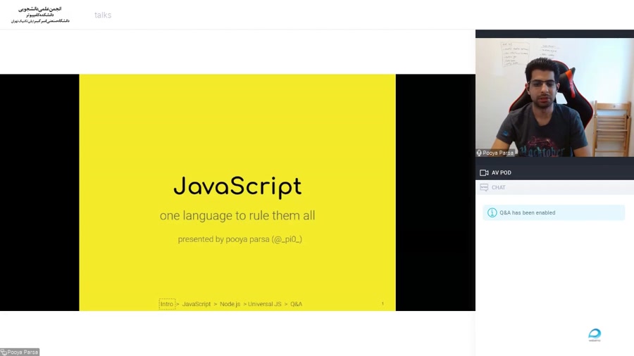 Javascript One Language To Rule Them All