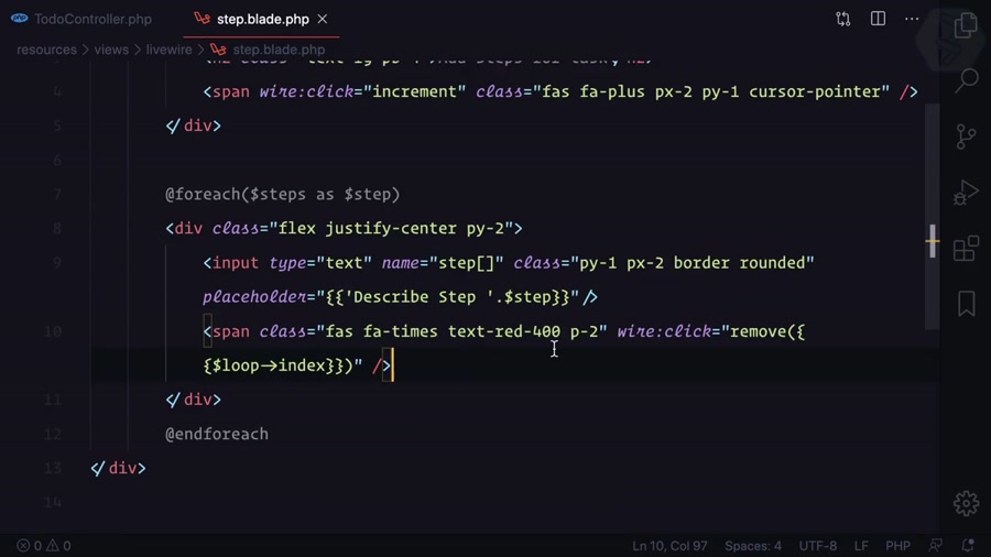 48 Laravel 7 for beginner Todo List Mini Project 30