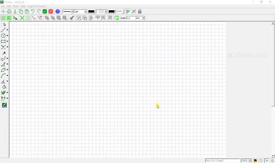 آموزش نرم افزار Fx Draw - قسمت اول - نرم افزار رسم و ترسیم اشکال هندسی