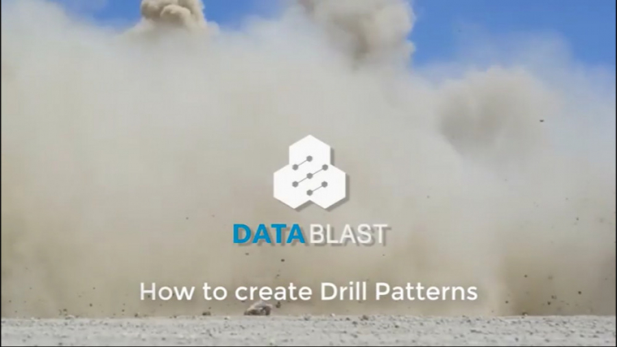 آموزش Datamine DataBlast - How to Create Drill Patterns