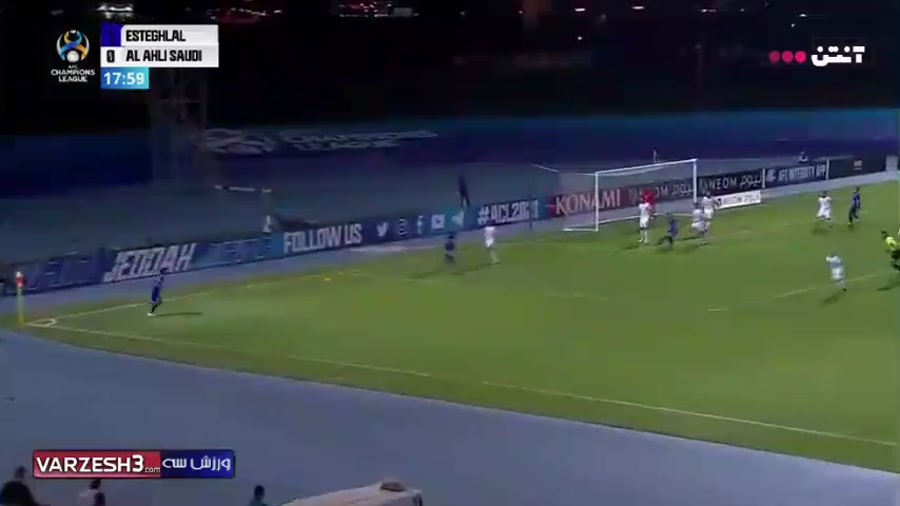 خلاصه بازی استقلال الاهلی