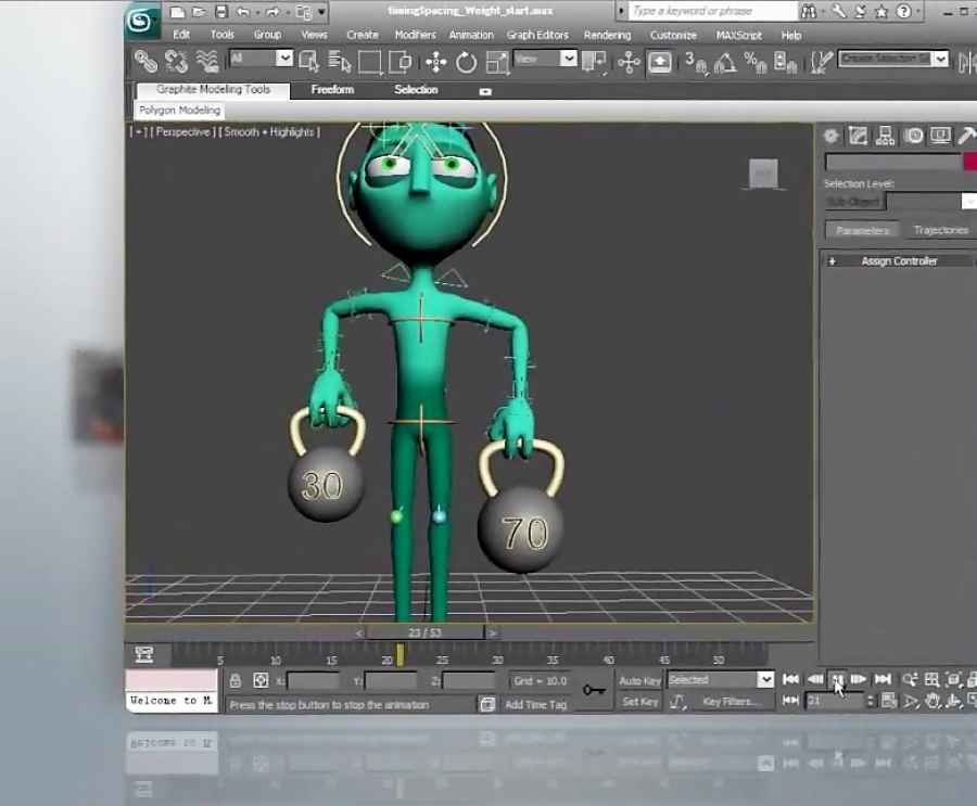12 Principles of Animation in 3ds Max