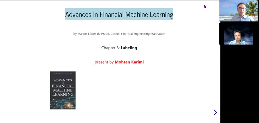 Advances in financial machine learning: Part 3