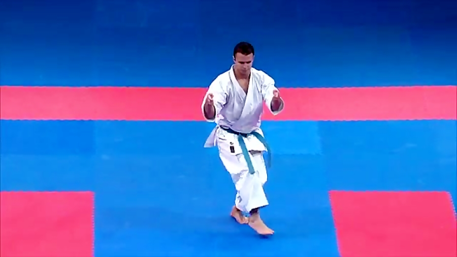 مسابقات جهانی کاراته 2014 -کاتا مردان (Ibrahim MAGDY)