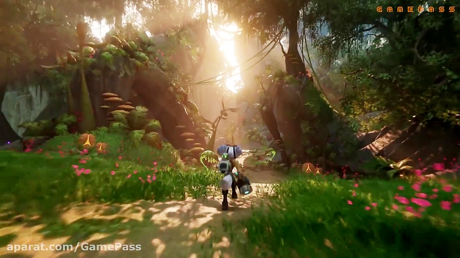 تریلر گیم پلی Rivet شخصیت زن بازی Ratchet and Clank: Rift Apart