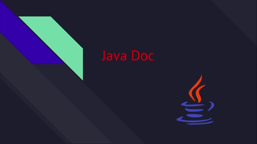 جلسه ششم - قسمت اول - Java doc