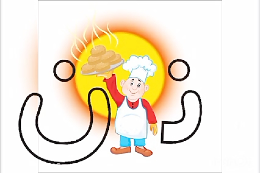 آموزش الفبا حرف ن به کودکان