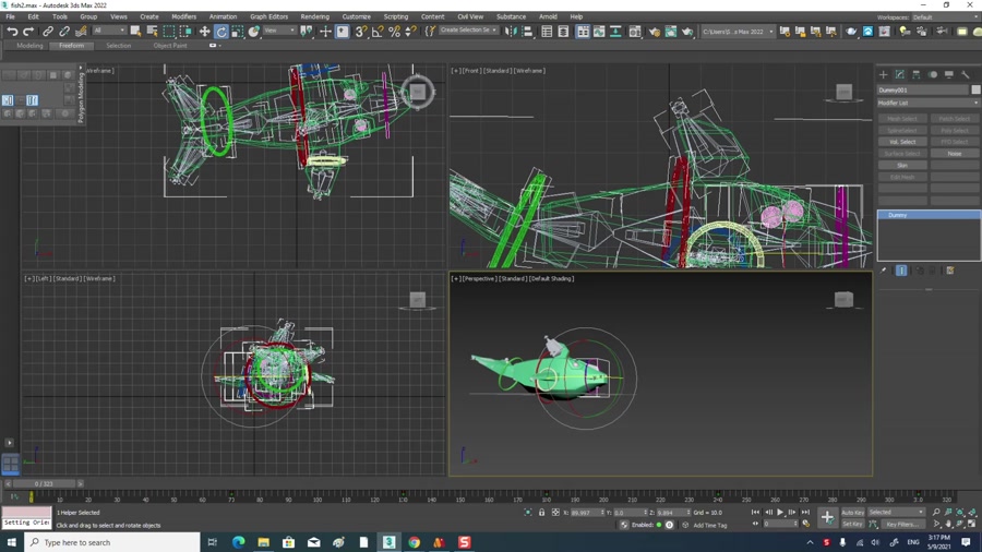 اموزش - unwrap uvw-3d max(استفاده از uvmap)