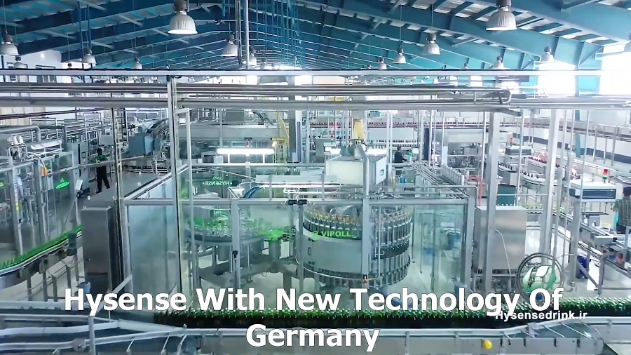 Hisense, producer of all kinds of beer and juice in Iran