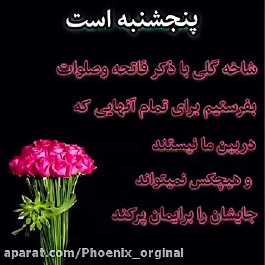کلیپ دلتنگم آهنگ دلتنگی پنجشنبه ها پنجشنبه