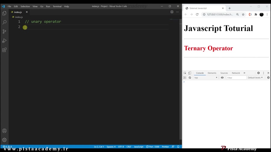 آموزش Javascript - جلسه بیست و دوم