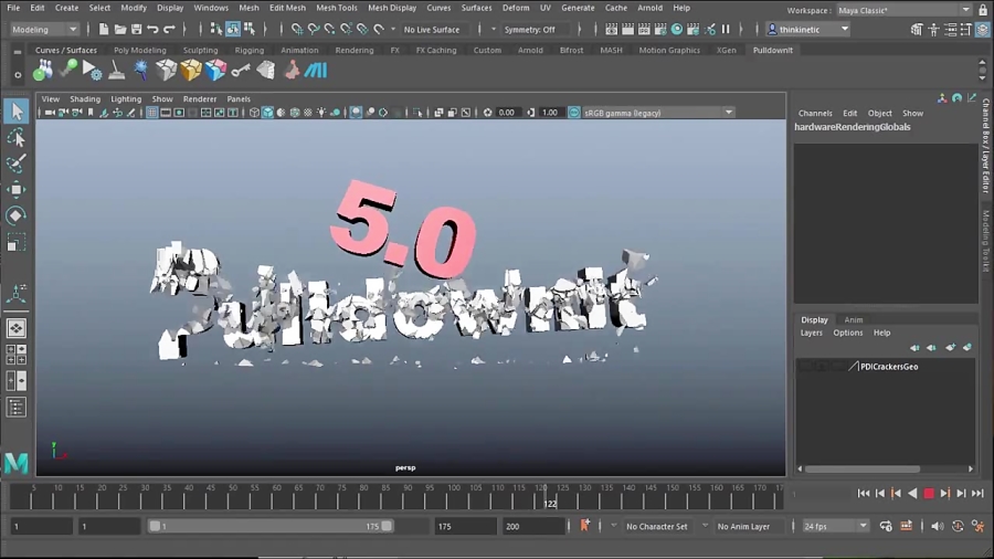 Pulldownit 5 For Maya New Features