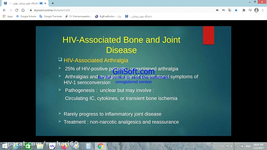 Rheumatic Manifestation of HIV Infection part 1
