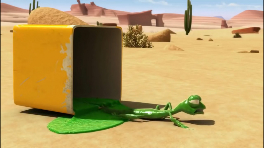 انیمیشن مارمولک اسکار Oscars Oasis Gummy Lizard