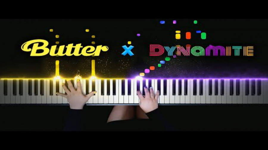 مشاپ "butter x Dynamite" (کاور پیانو) بی تی اس