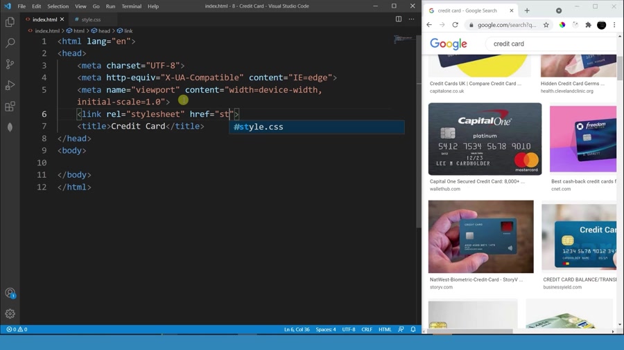 ساخت کارت اعتباری با HTML و CSS