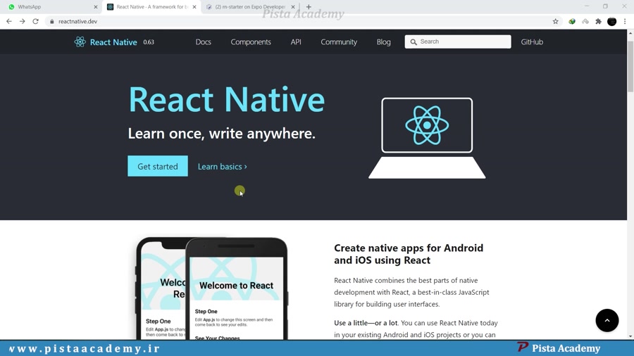 آموزش React Native - جلسه دوم