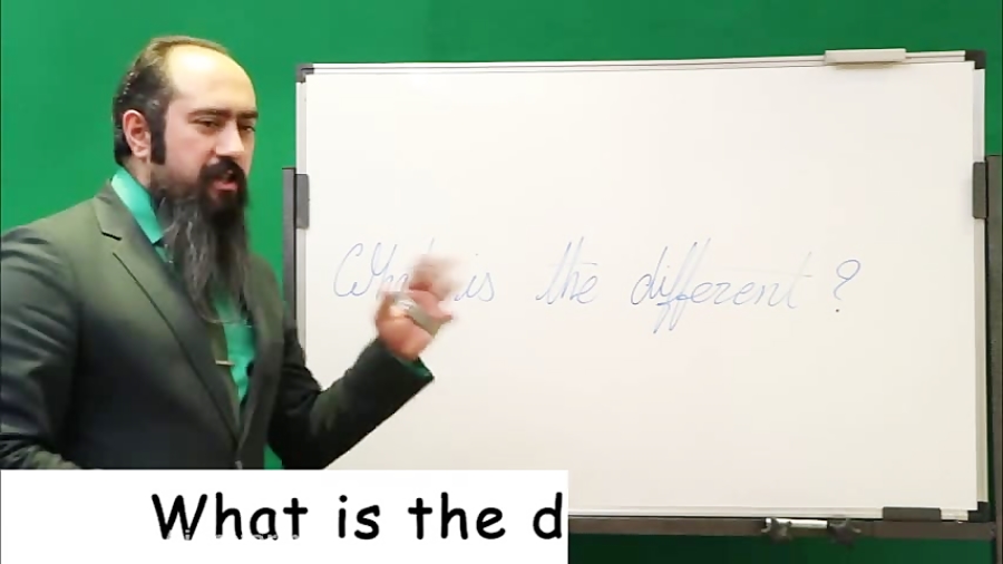 {آموزش زبان} difference vs. different| تفاوت different و difference