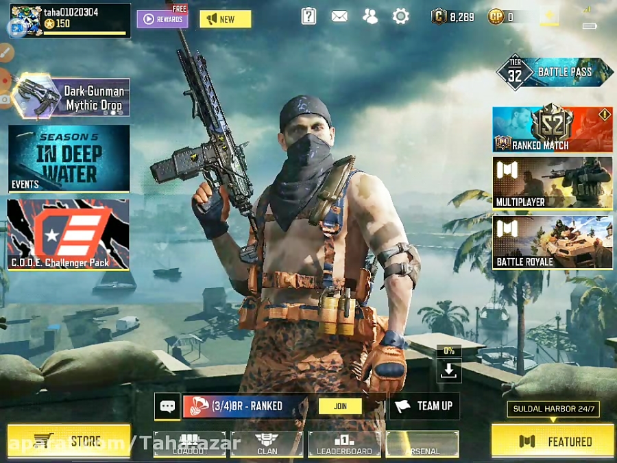 اولین ویدیوی من=تمام ماموریت های کنونی کالاف دیوتی موبایل