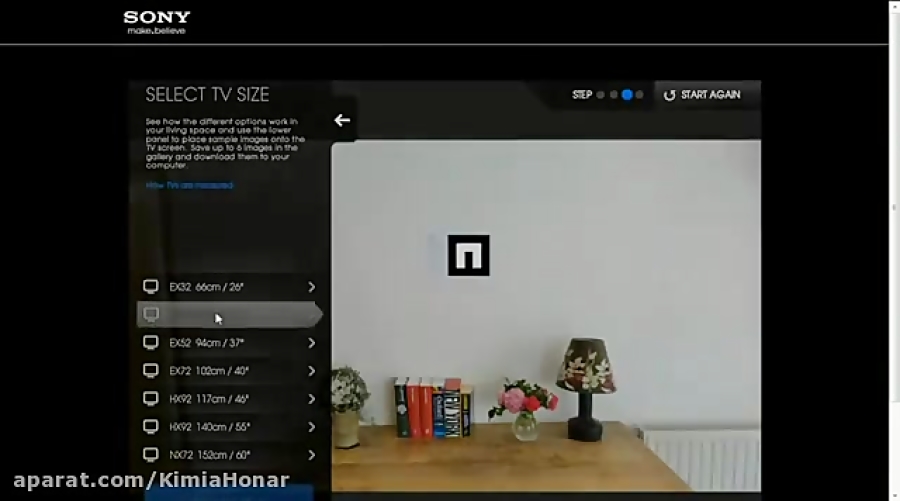 Sony TV Size Guide