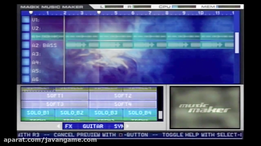 گیم پلی بازی MAGIX Music Maker - Rocks Your Console برای PS2
